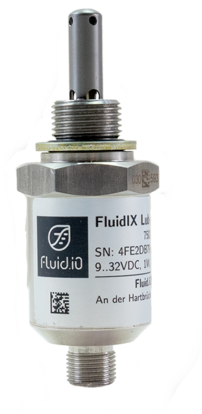 Fluidix Lub-VDT Inline Oil Condition sensor Modbus RTU 4...20 mA CANopen | Fluid.iO
